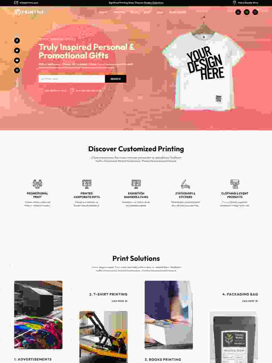 Landing Page - Gizem Baskı